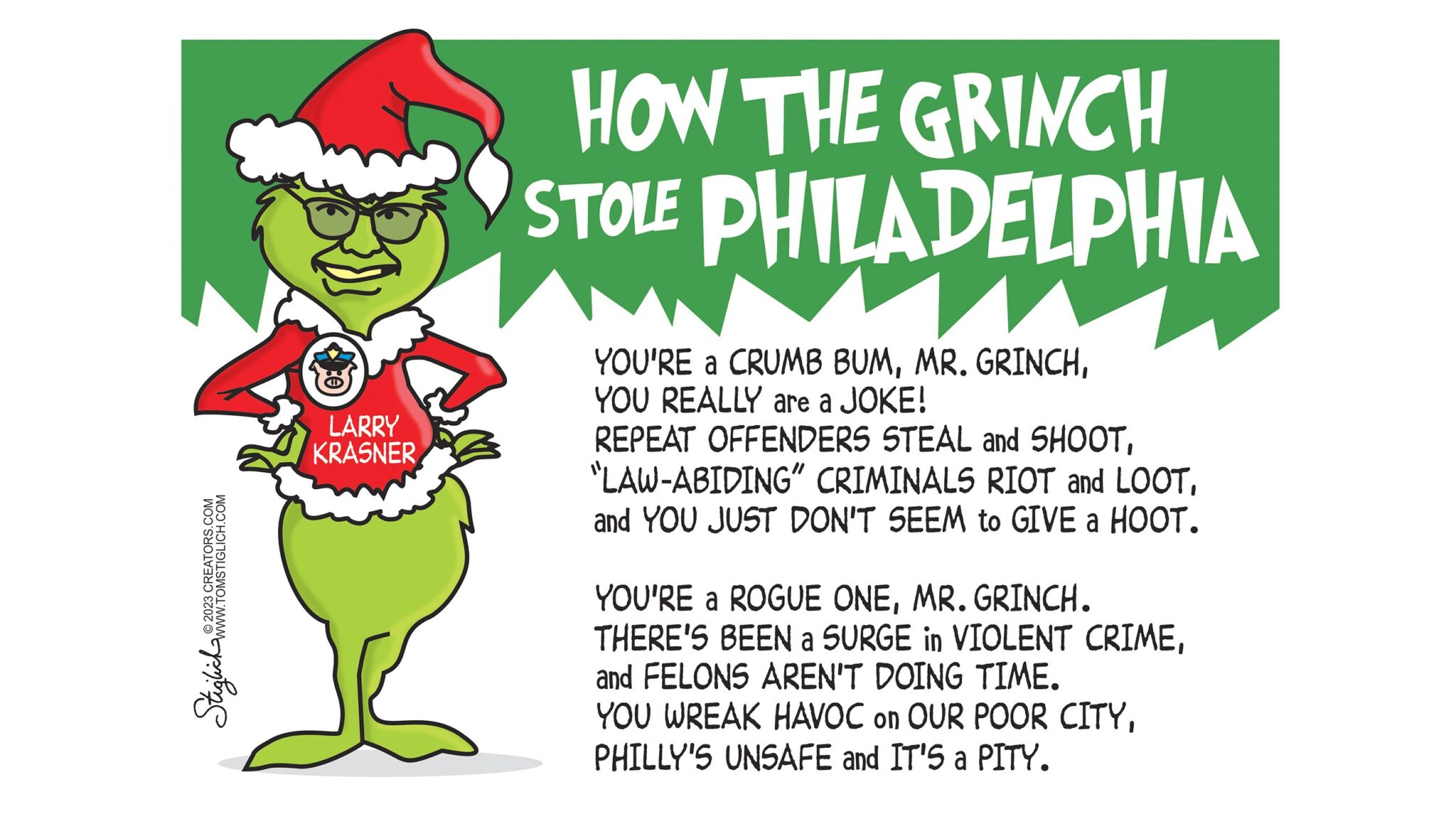 Tom Stiglich: How the Grinch stole Philly