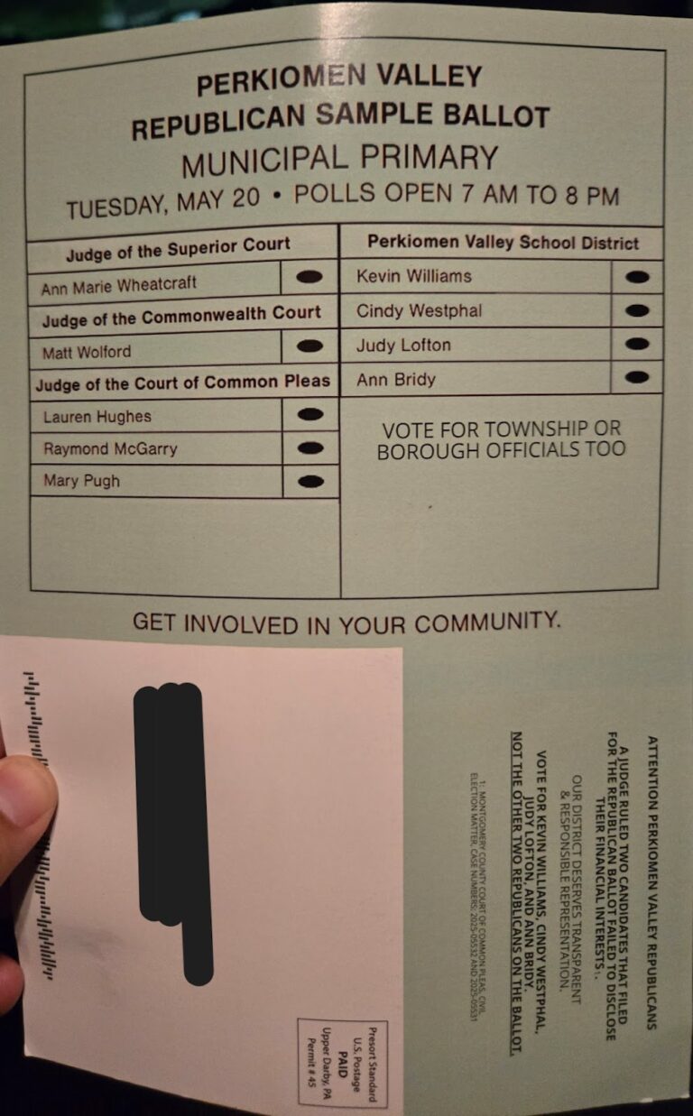 Dem-aligned PACs mail fake Republican sample ballots in MontCo